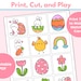 Memory Game Printable, Easter Game Printables, Matching Card Game ...