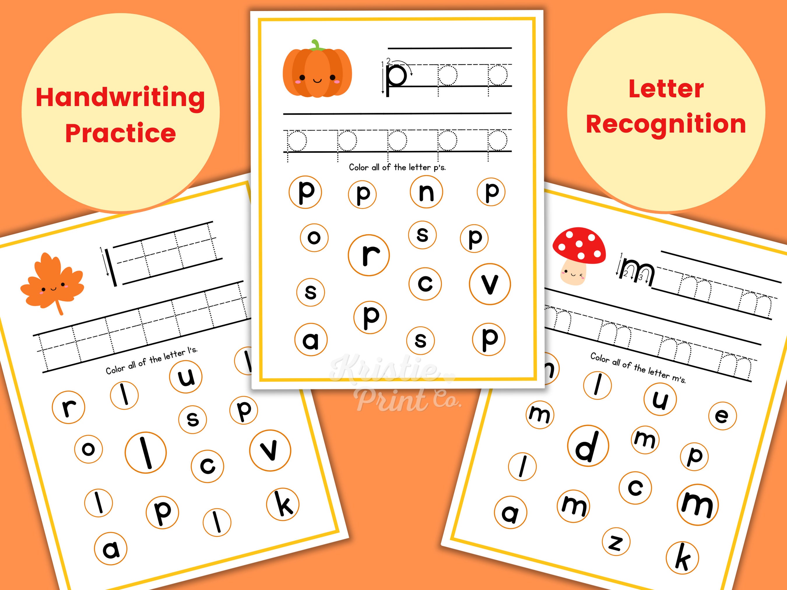 Fall Preschool Worksheets, Fall Preschool Printables, Fall Kids ...