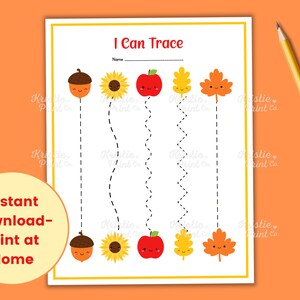 Fall Preschool Worksheets, Fall Preschool Printables, Fall Kids ...