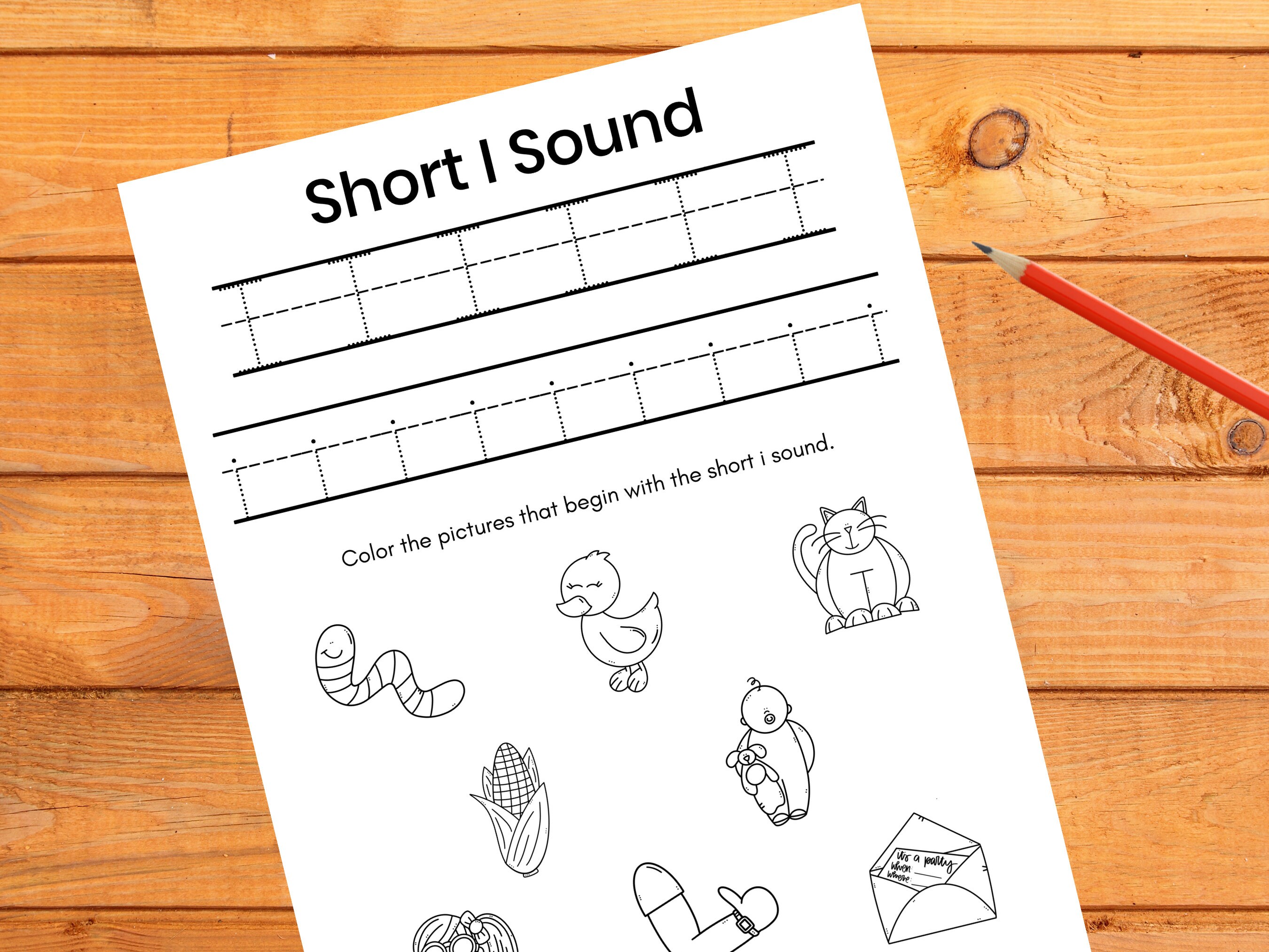 Letter I Worksheet Printables, Phonics Worksheets, Kindergarten ...