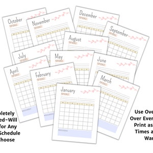 Homeschool Planner, Homeschool Schedule, Homeschool Printable ...