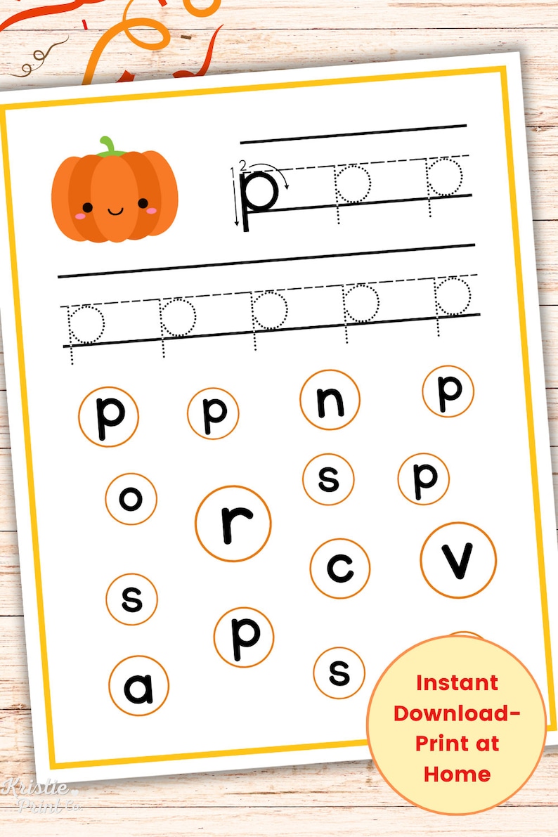 Fall Preschool Worksheets, Fall Preschool Printables, Fall Kids ...