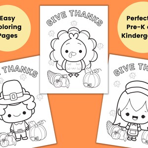 Cute Thanksgiving Coloring Sheets, Kids Party Games, Thanksgiving Games ...