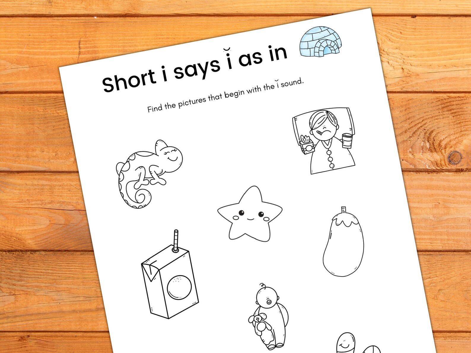 Letter I Worksheet Printables, Phonics Worksheets, Kindergarten ...