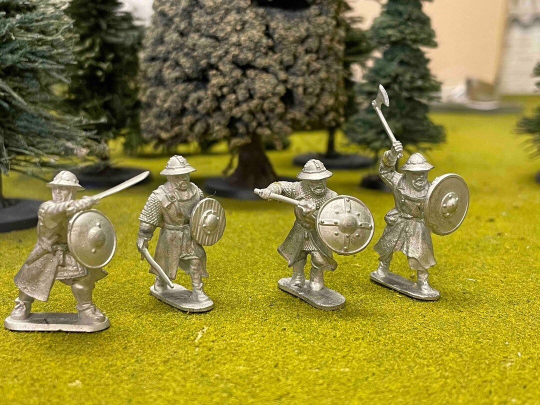 Scots 13th 14th Century Men at Arms Group 1 With Weapon Options! 28mm ...