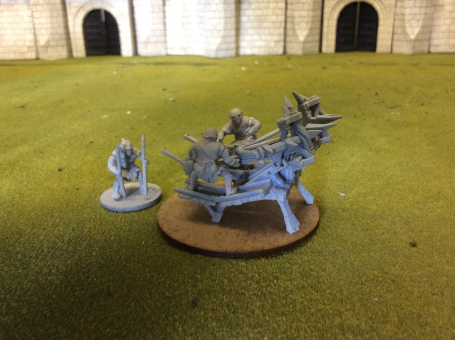 GOBLIN BALLISTA and CREW!, 60MM, 28mm Scale, Fantasy, Gaming Miniature ...