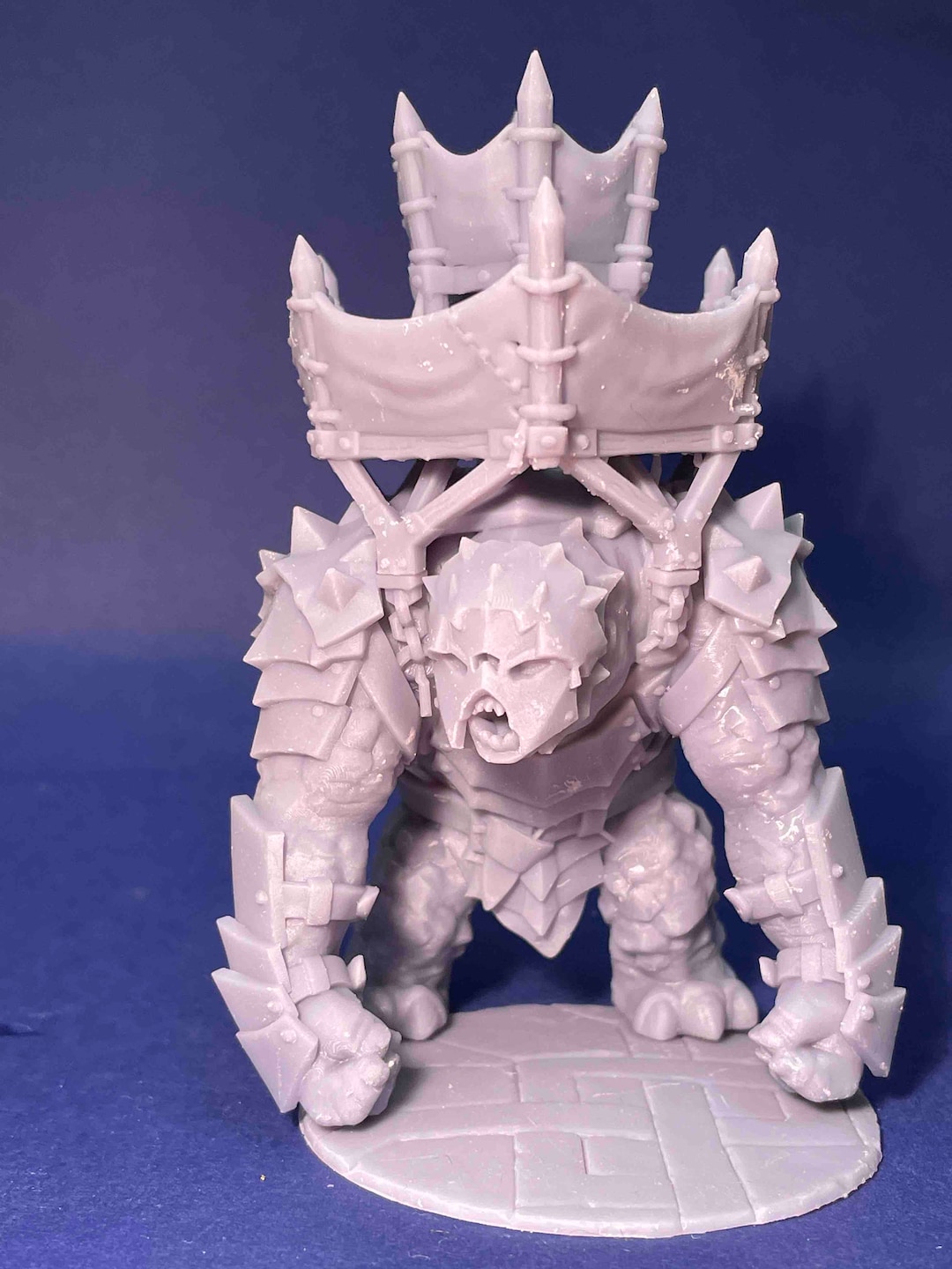 OGRE With TOWER , 60mm, 28mm Scale, Fantasy, Gaming Miniature, the ...