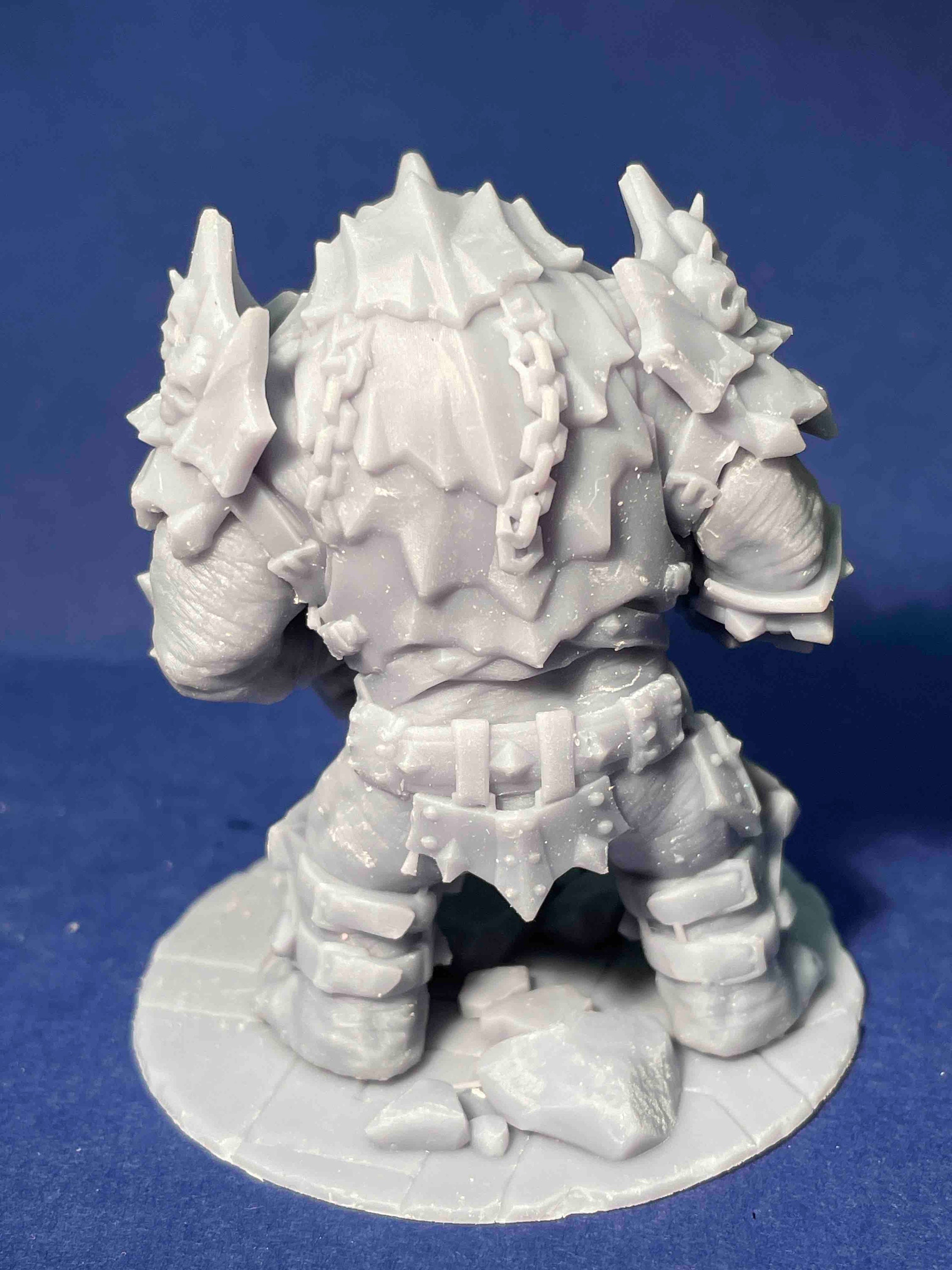 OGRE DESTROYER , 60MM, 28mm Scale, Fantasy, Gaming Miniature, the Mines ...