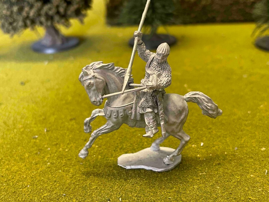 Mounted Hildago Knight Captain: 11th Century Reconquista, 28mm Metal ...