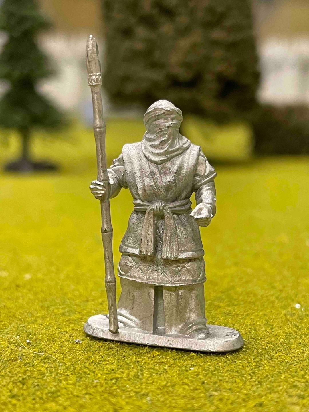 NEW 11th Century Reconquista Black Guard Spear Guard / Flagbearer, 28mm ...
