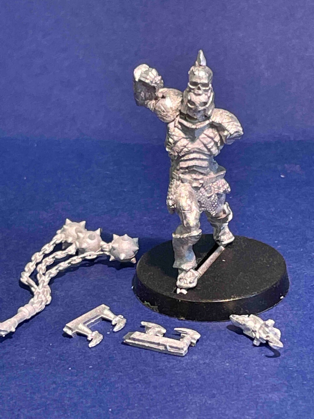OBSIDIAN Armoured ORC "whip" 28mm Metal Fantasy, Gaming Miniature ...