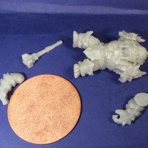 OGRE DESTROYER , 60MM, 28mm Scale, Fantasy, Gaming Miniature, the Mines ...