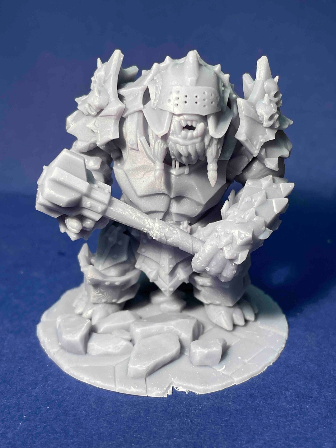 OGRE DESTROYER , 60MM, 28mm Scale, Fantasy, Gaming Miniature, the Mines ...