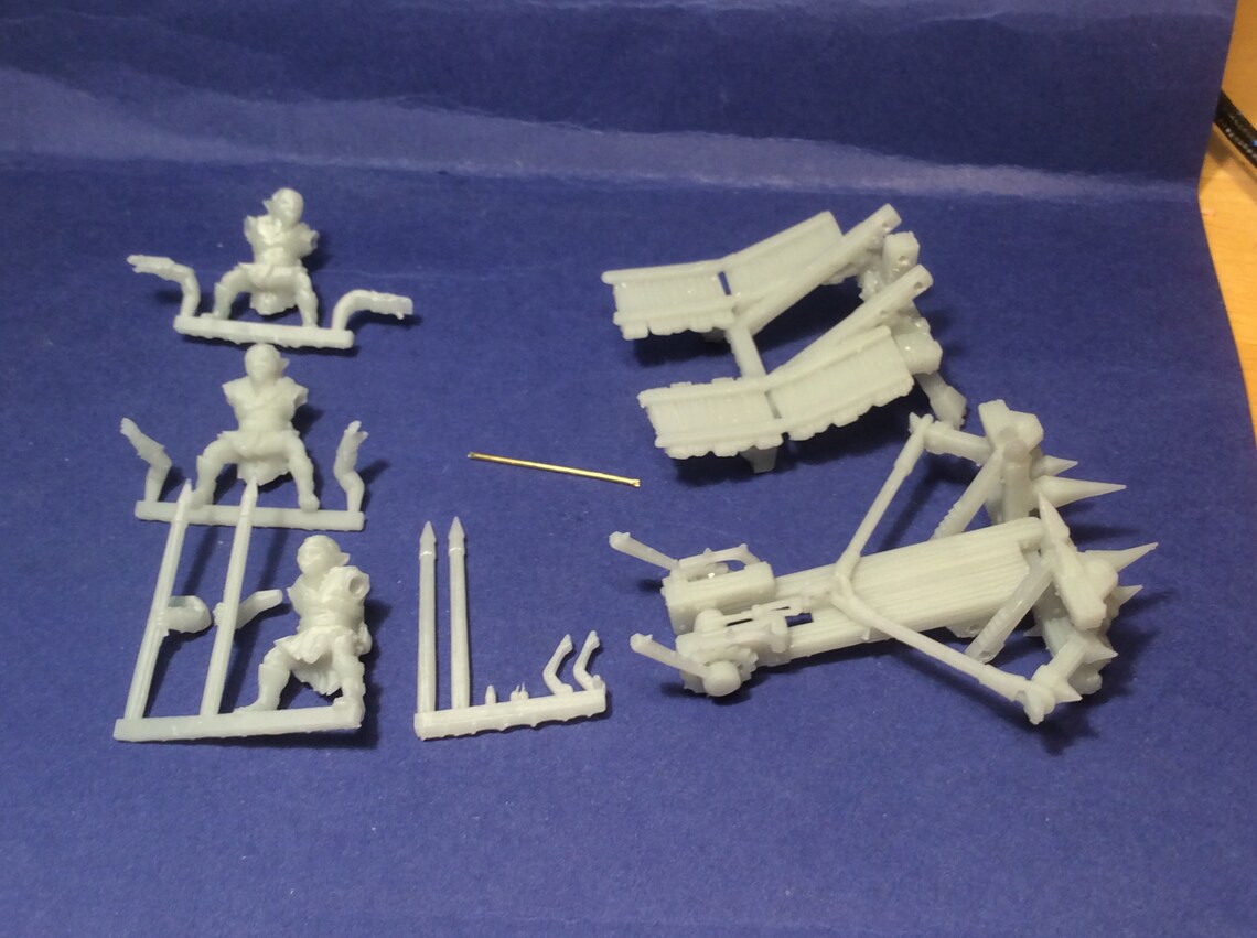 GOBLIN BALLISTA and CREW!, 60MM, 28mm Scale, Fantasy, Gaming Miniature ...