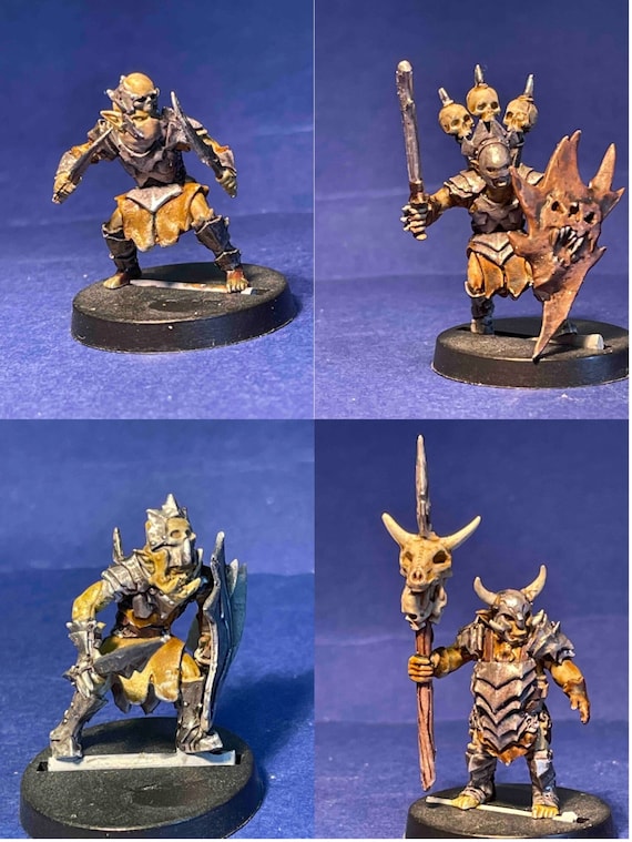 GOBLIN COMMAND PACK 28mm Scale Metal Fantasy Gaming - Etsy