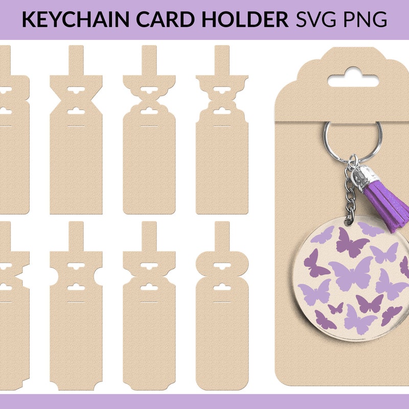 Keyring Tag Template - Etsy