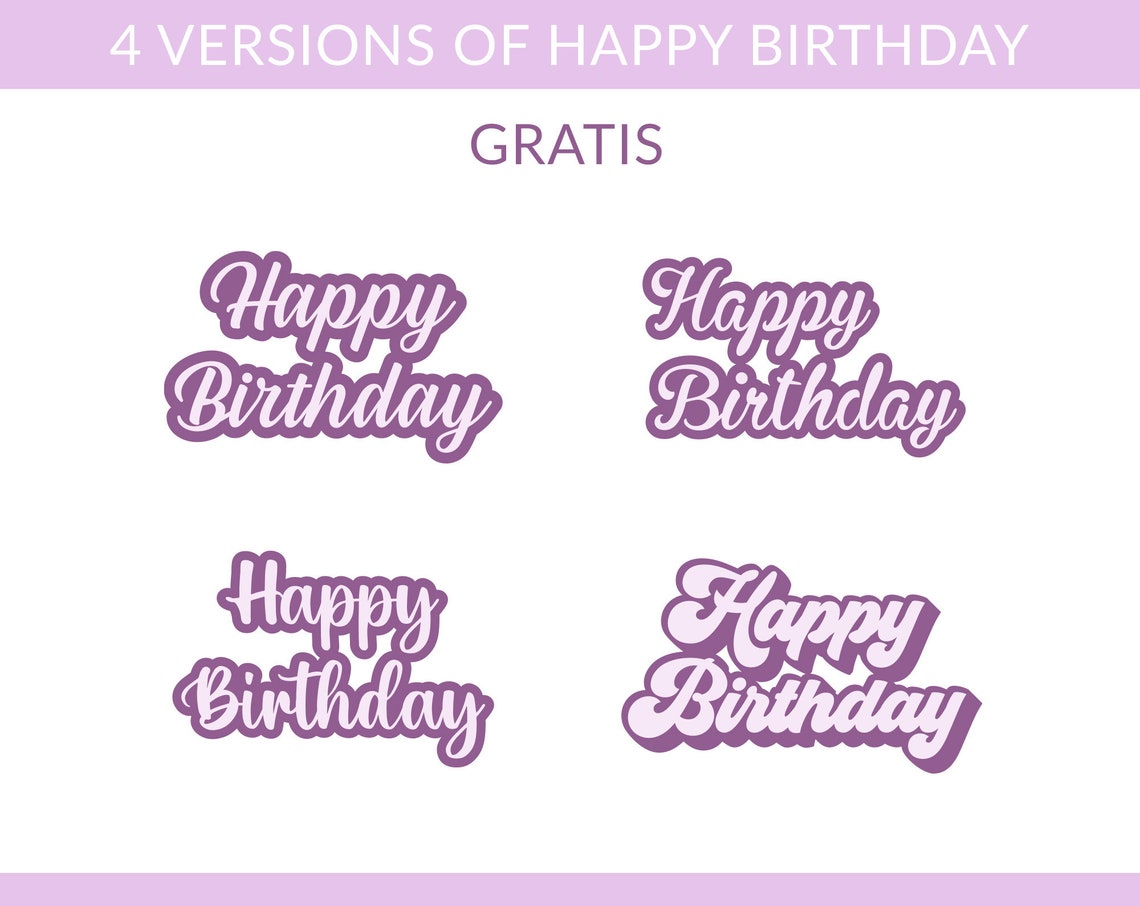 Shaker Svg Birthday Cake Topper Svg Shaker Topper Svg Happy - Etsy