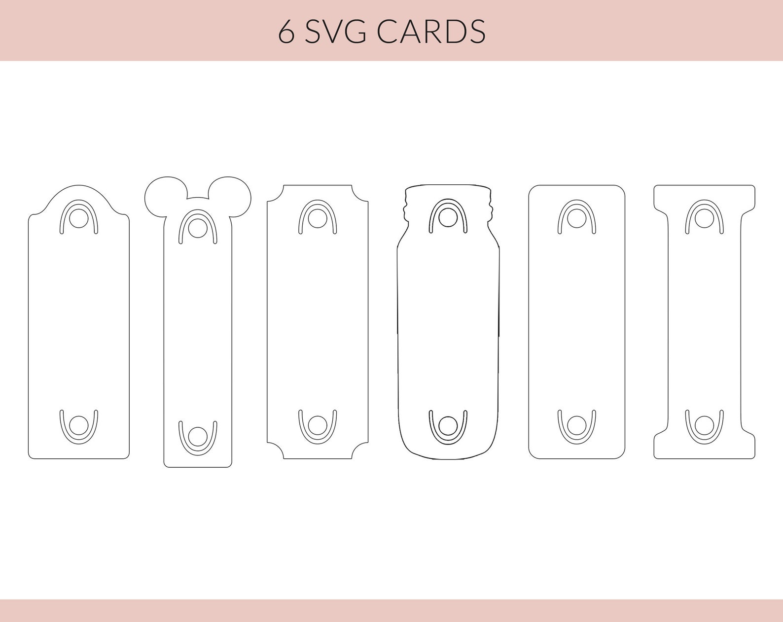 Pen Display Card Svg Pen Box Template Pen Packaging Svg | Etsy