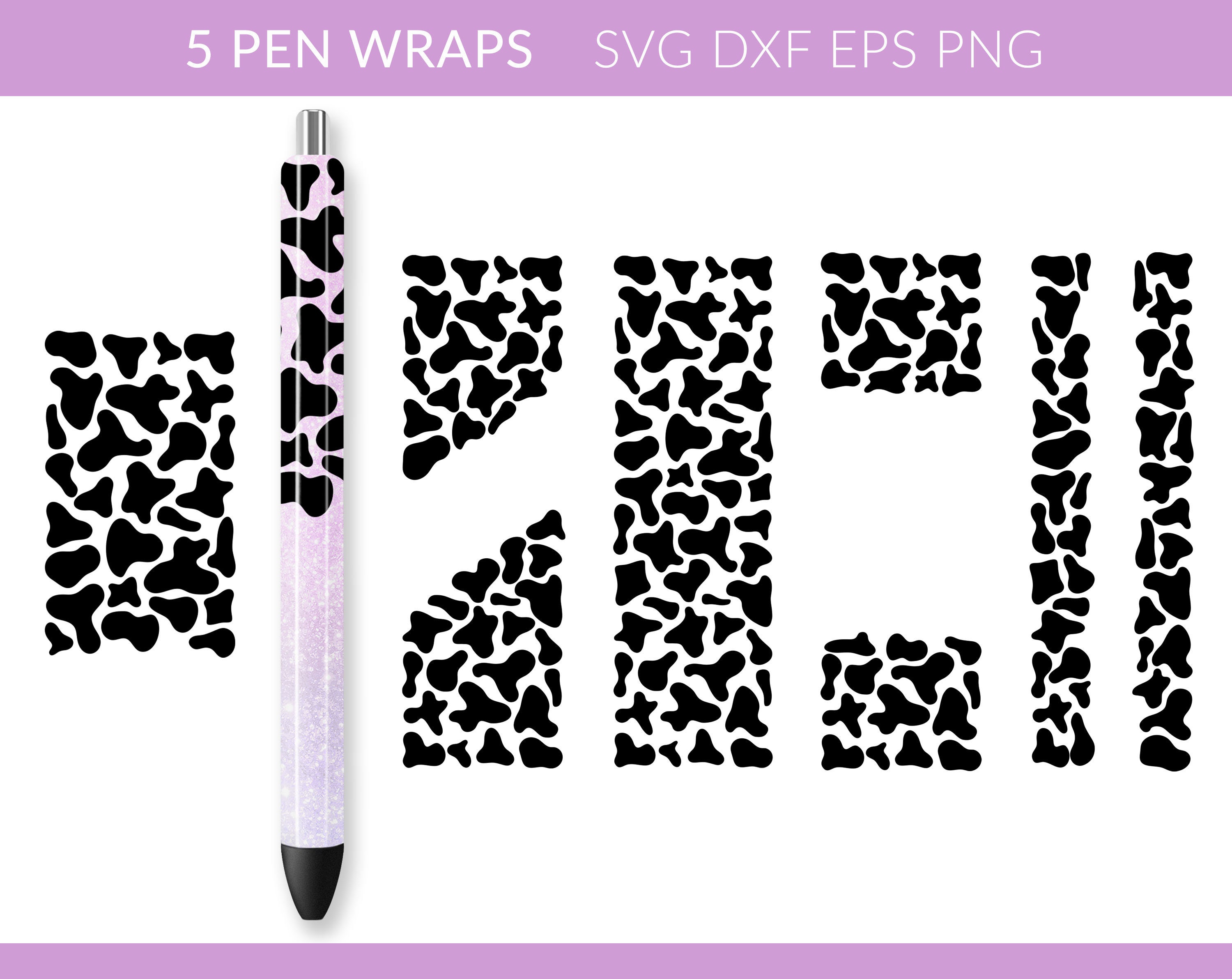 Pen Wrap Svg Cow Pen Wrap Svg Cow Pattern Pen Wraps Cow Pen - Etsy