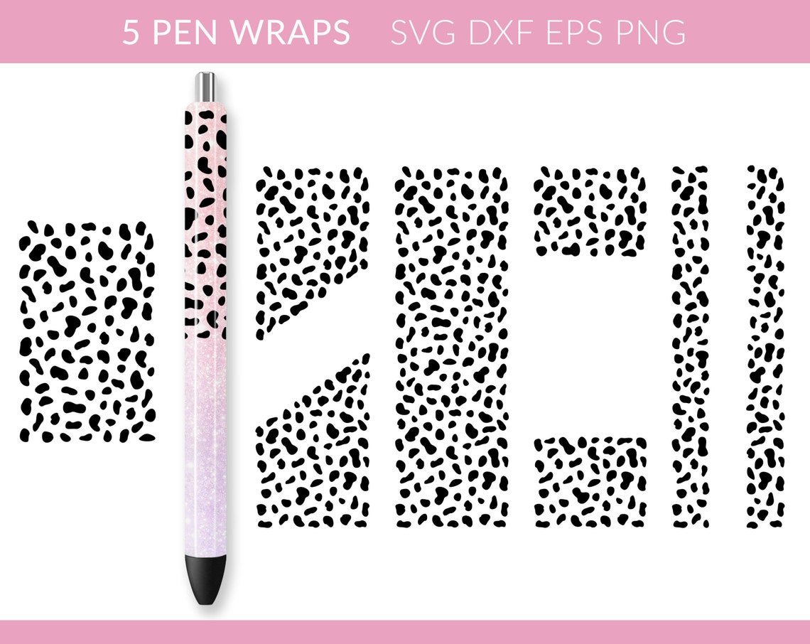Pen Wrap Svg Dalmatian Pen Wrap Svg Dalmatian Pen Wraps Svg - Etsy
