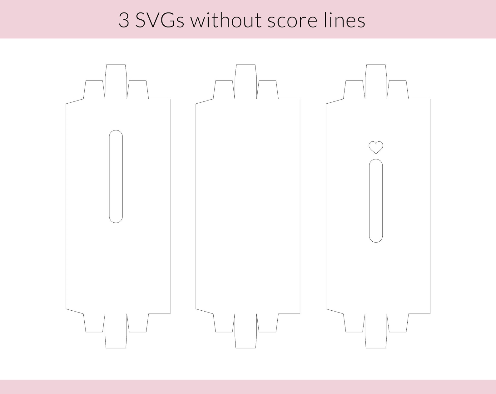 Pen Box Template SVG, Pen Box Cut File SVG, Windowed Pen Box Template ...