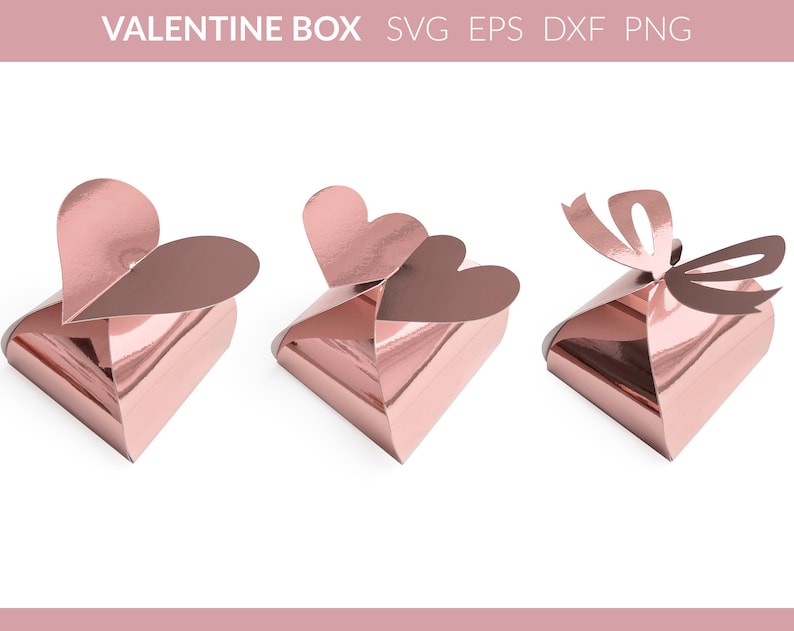 Valentine's Day Box Svg Gift Boxes Svg Valentine Box - Etsy