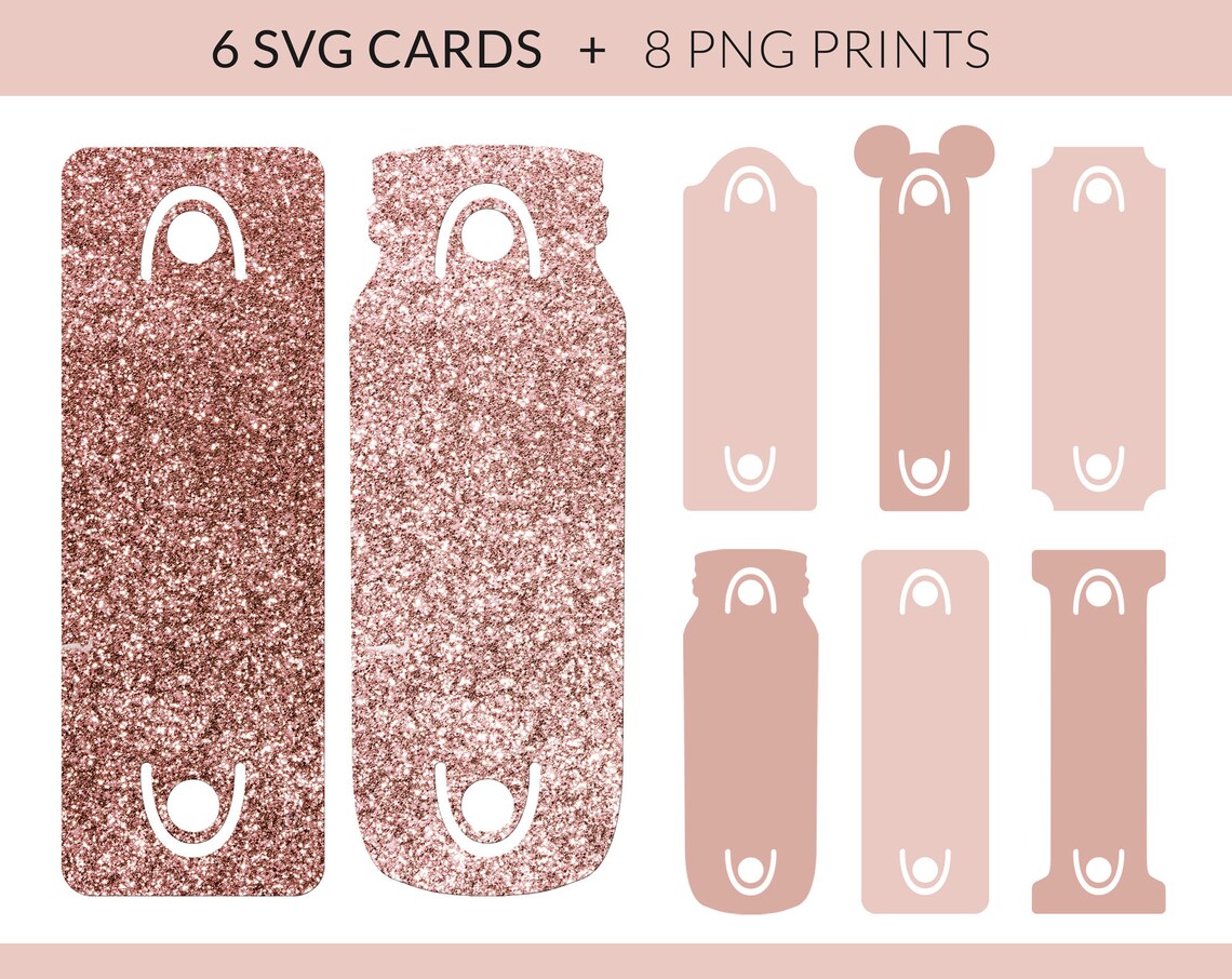 Pen Display Card Svg, Pen Box Template, Pen Packaging Svg, Glitter Pen ...