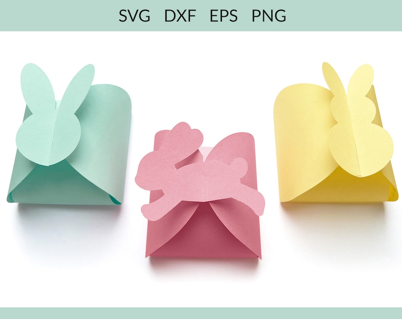 Easter Treat Box Svg Gift Boxes Svg Easter Box Template - Etsy