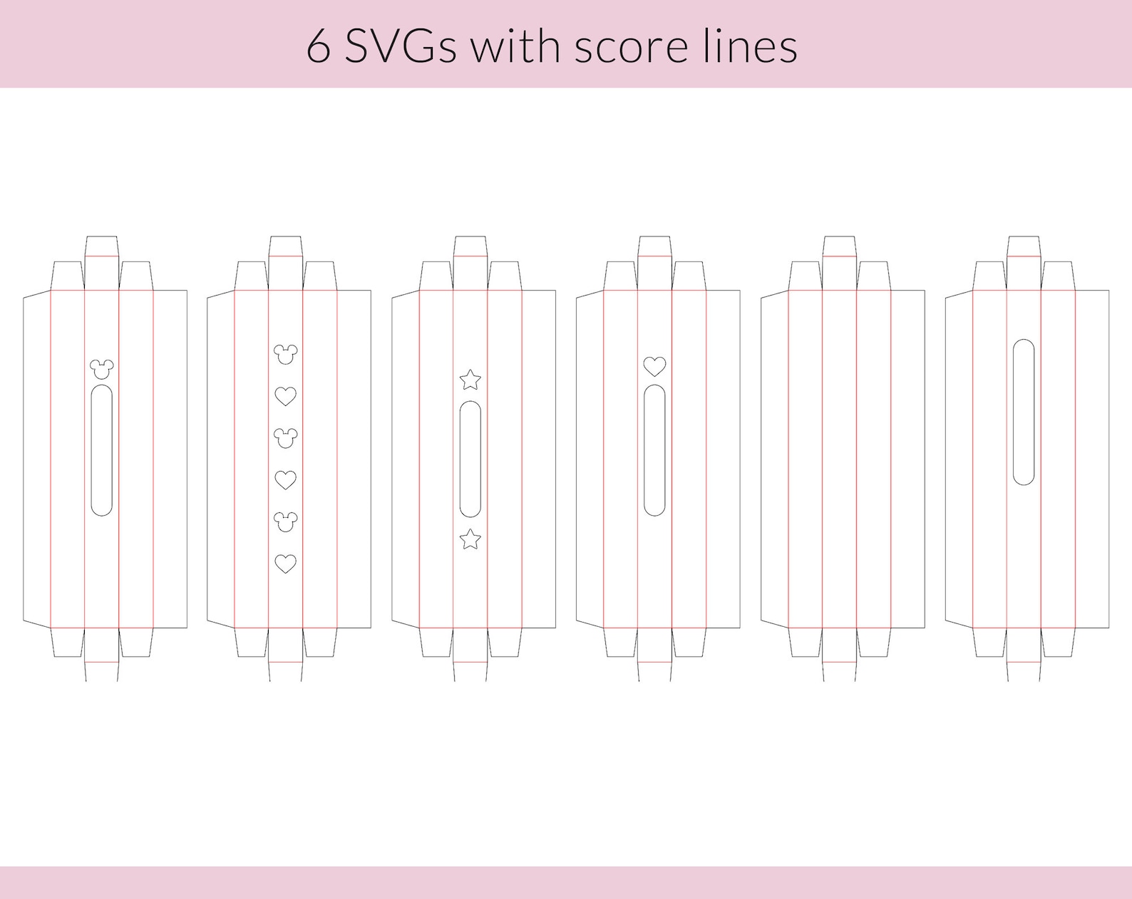 Pen Box Template SVG, Pen Box SVG, Glitter Pen Box Svg, Pen Box Cut ...