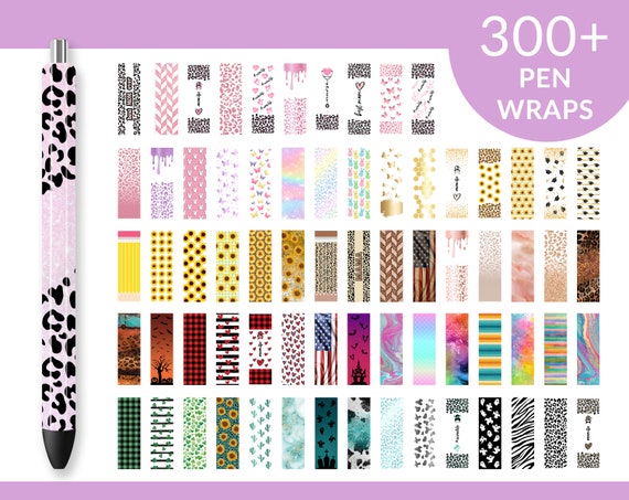 Pen Wrap Bundle Glitter Pen Wraps Svg Png Pen Wrap Svg Png - Etsy