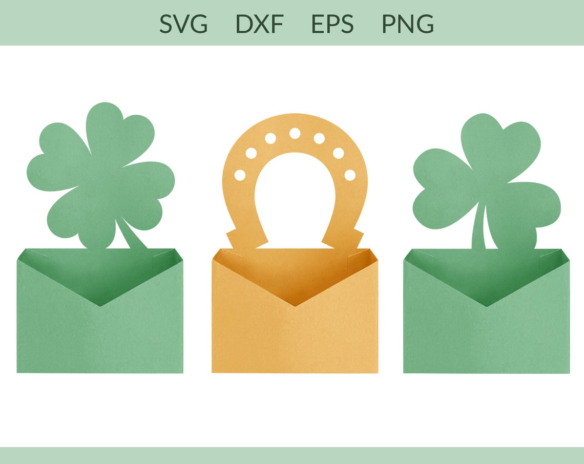 St Patricks Day Box Svg, Shamrock Treat Box Template, St Patrick's Day ...