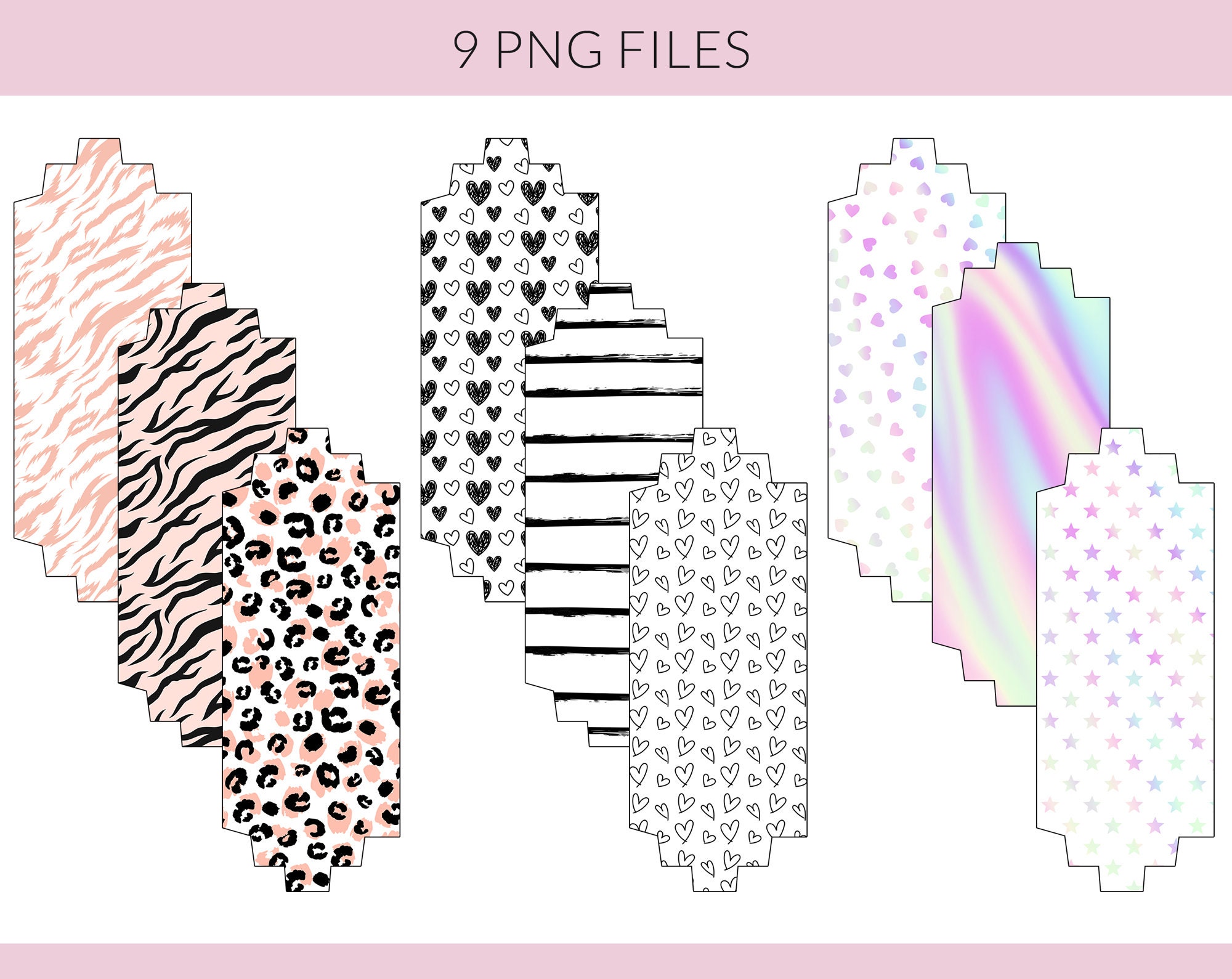 Pen Box Template SVG Pen Box SVG Glitter Pen Box svg Pen | Etsy España