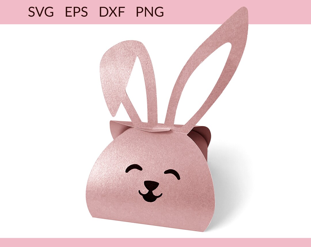 Bunny Treat Box Svg, Easter Gift Boxe Svg, Easter Box Template, Easter ...
