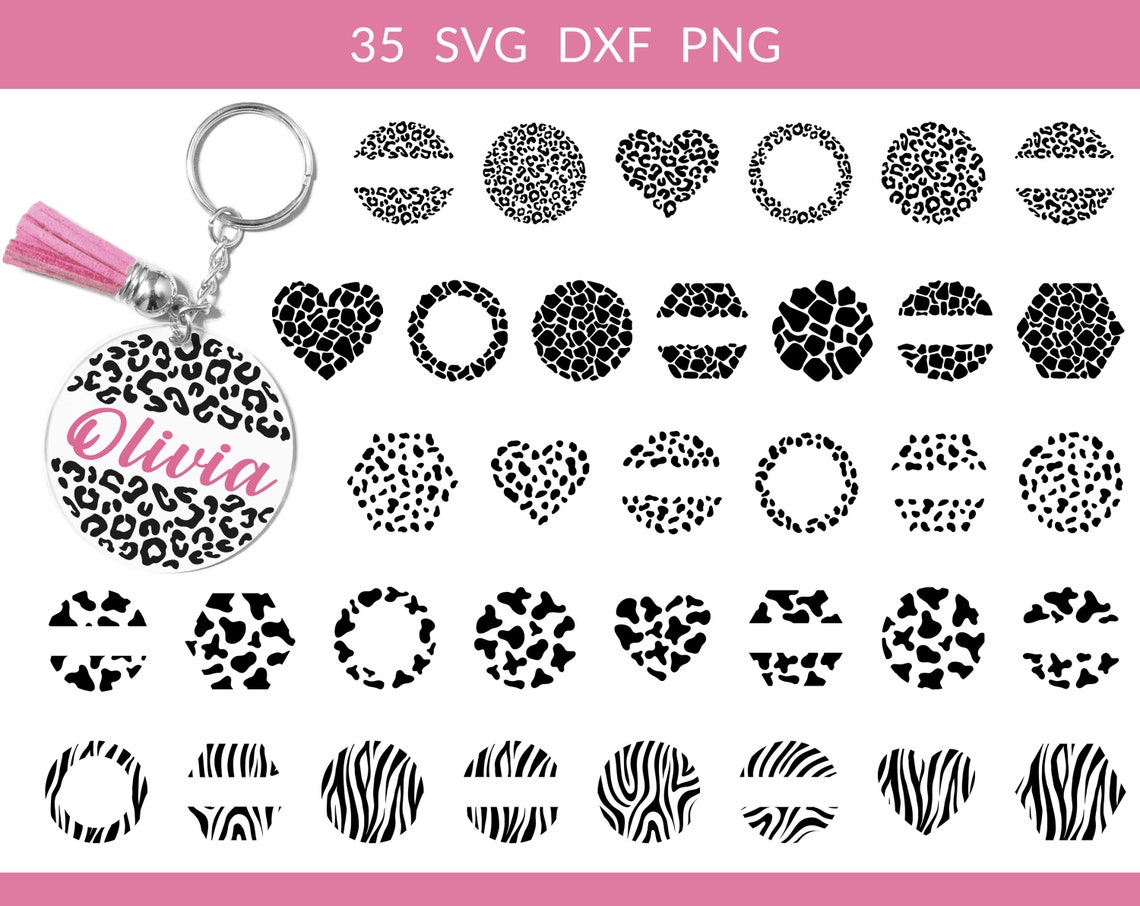 Keychain Svg, Keychain Bundle Svg Dxf, Acrylic Keychain Svg, Key Chain ...