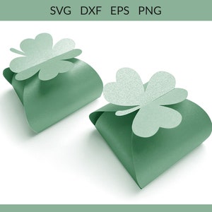 St Patrick's Day Box Svg, Gift Boxes Svg, St Patricks Day Box Template ...