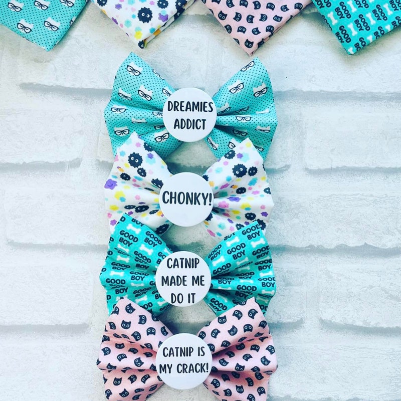 Cat Bow Tie - Etsy