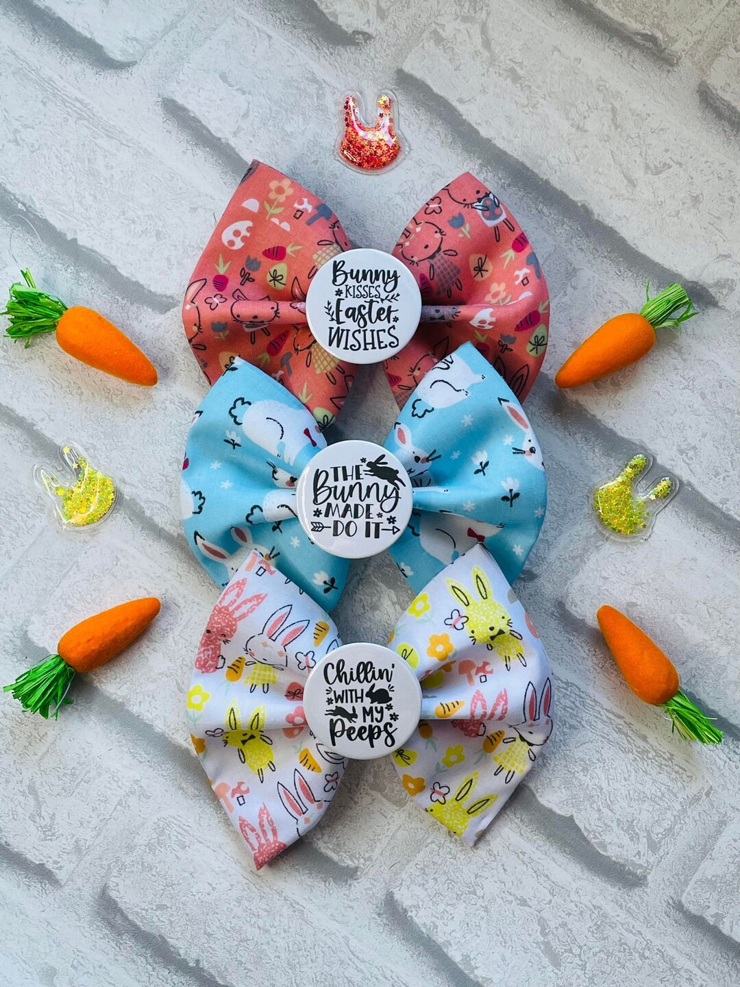 Easter and Spring Bow Tie - Easter Dog Bow Tie - Easter Cat Bow Tie ...