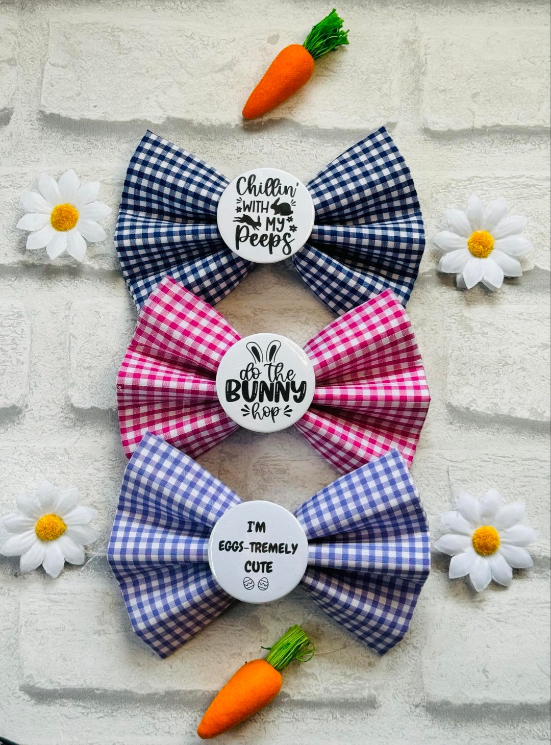 Easter and Spring Bow Tie - Easter Dog Bow Tie - Easter Cat Bow Tie ...
