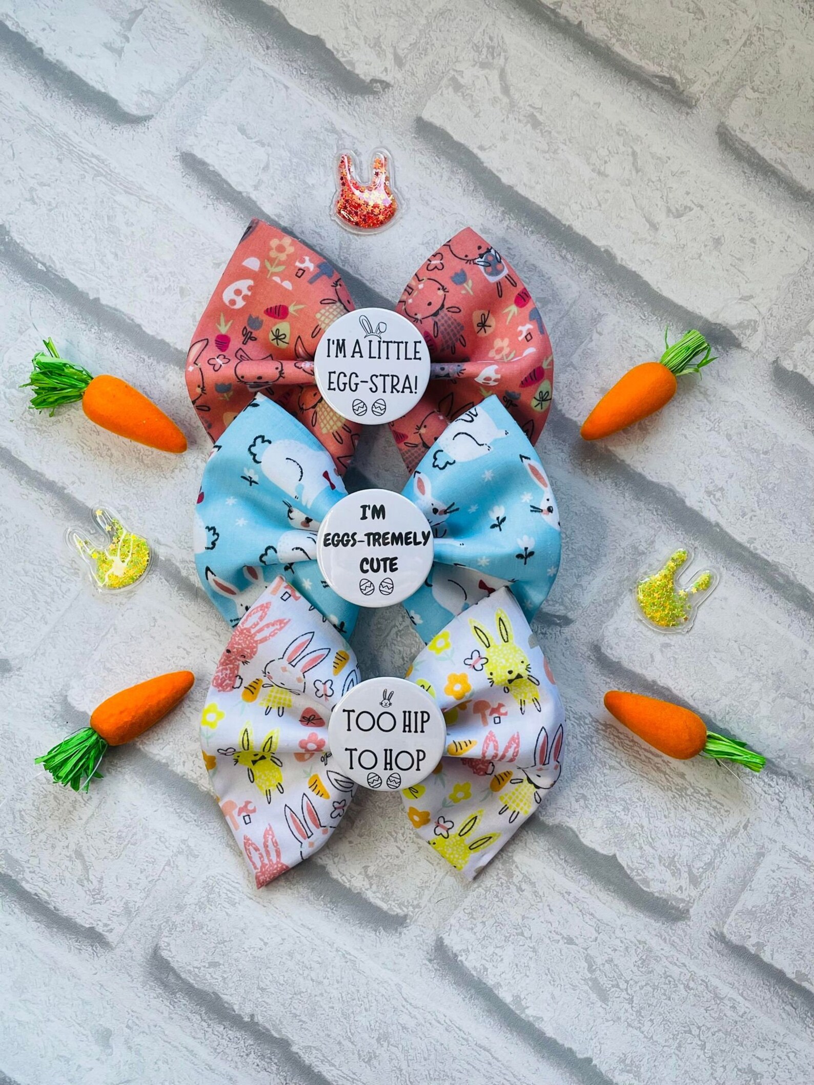 Easter and Spring Bow Tie - Easter Dog Bow Tie - Easter Cat Bow Tie ...
