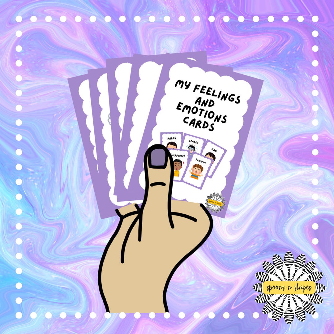 Feelings and Emotions Communication Cards - Etsy