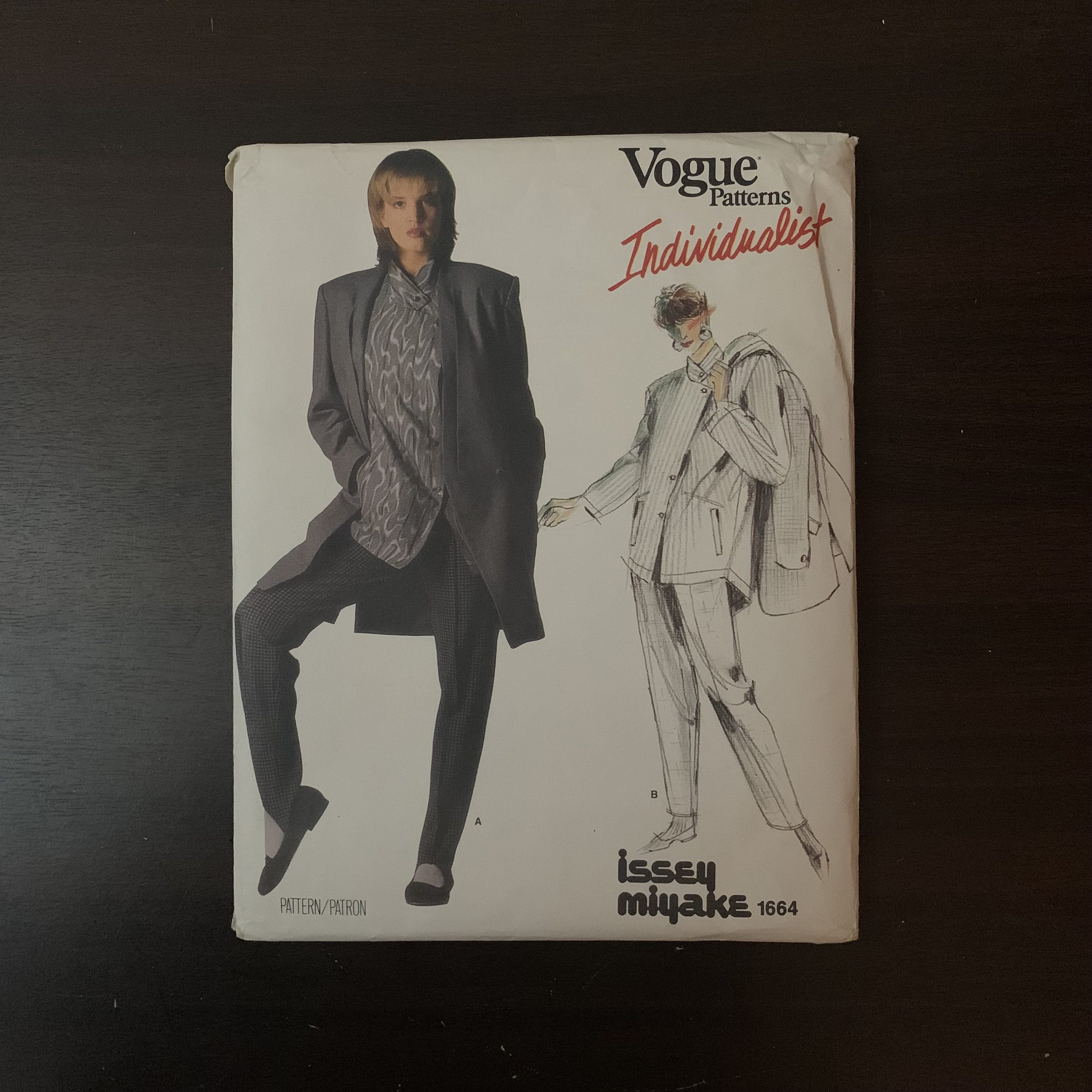 Vogue Patterns Individualist Issey Miyake 1664 Size 8 - Etsy