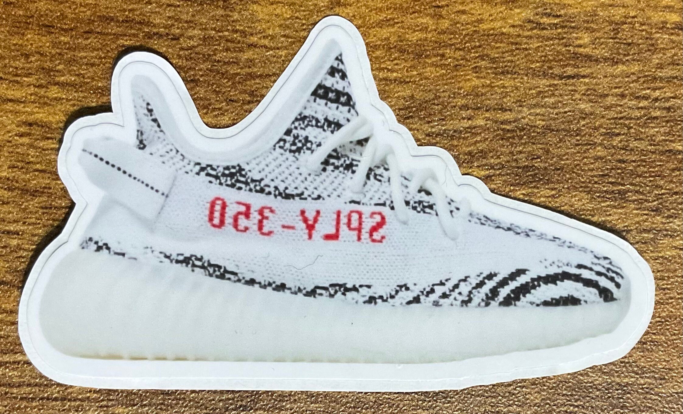 Yeezy Boost 350 V2 zebra Sneaker Sticker - Etsy