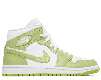 Air Jordan 1 Mid SE signal Blue Sneaker Sticker - Etsy