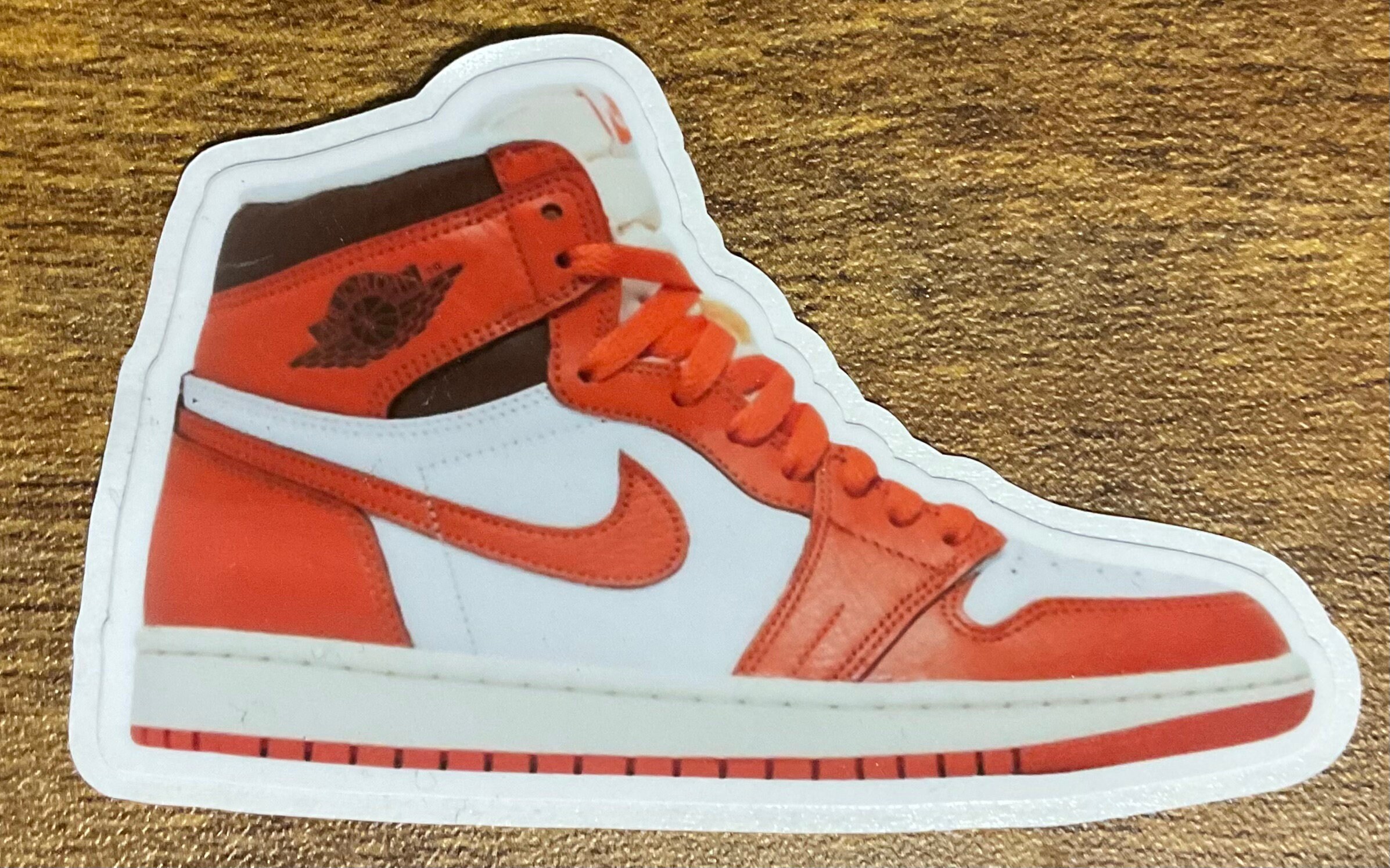 Air Jordan 1 Retro High OG starfish Sneaker Sticker - Etsy