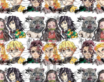 Demon Slayer Custom Drawing - Etsy