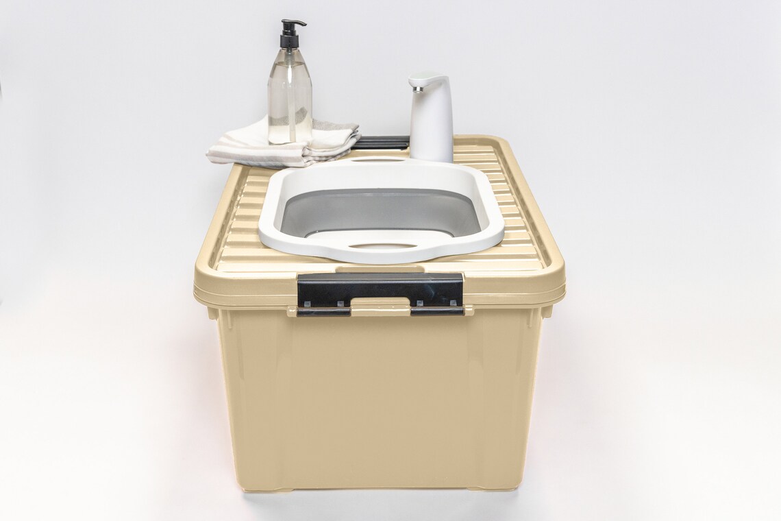 Camping sink car sink portable sink hand wash handwashing | Etsy