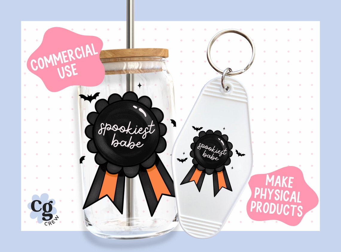 Spookiest Babe Award PNG | Trendy Spooky Halloween Sublimation Design ...