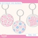 Round Keychain SVG BUNDLE | Trendy Cut Files for Cricut | Round Acrylic ...