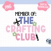 In My Crafting Era PNG File | Trendy Crafting Sublimation Design for ...