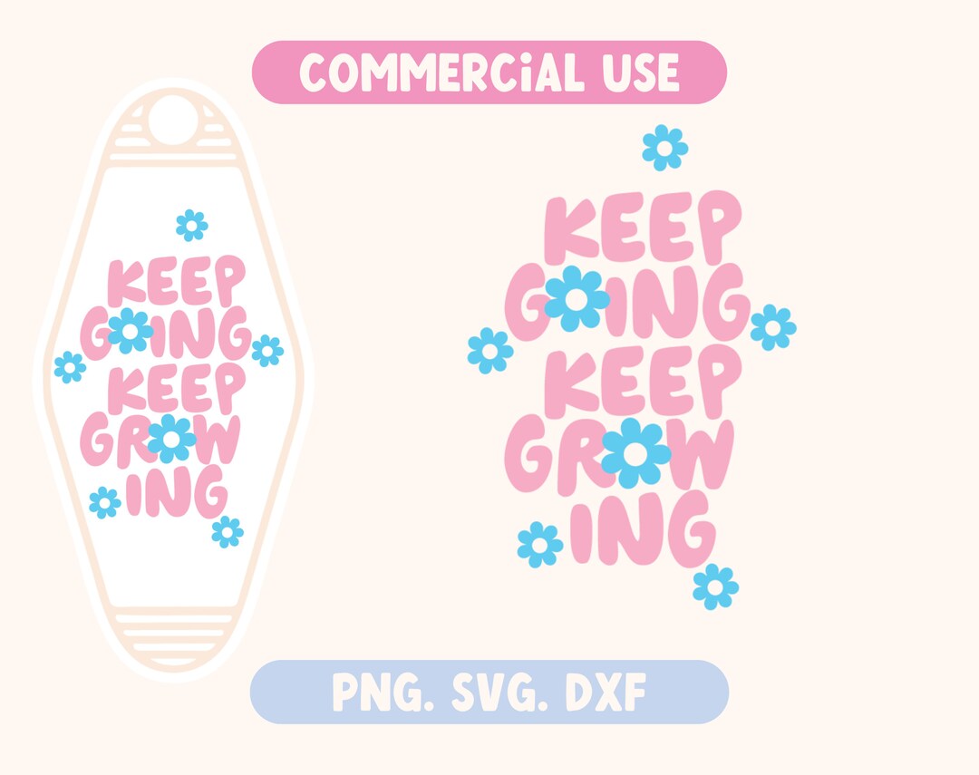 Positive Motel Keychain SVG | SVG Files for Cricut | Hotel Keychain Svg ...